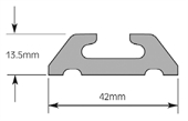 Unwin surface rail section - Jennings Seats