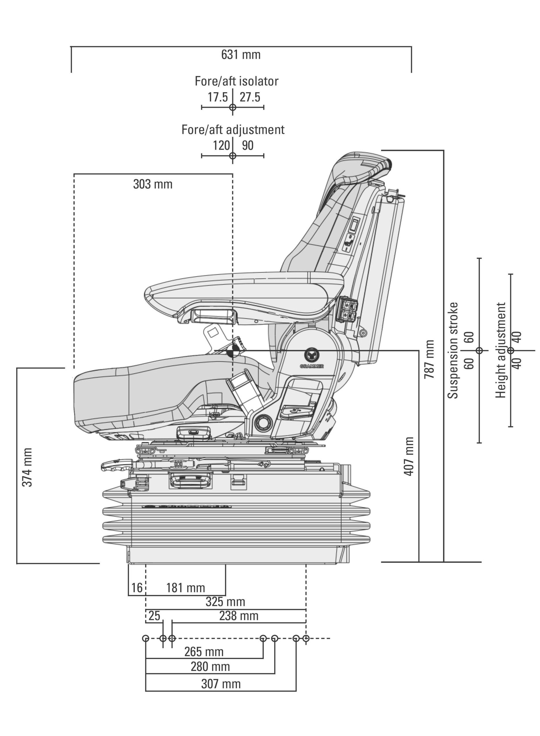 Grammer Maximo Dynamic | Jennings Seats
