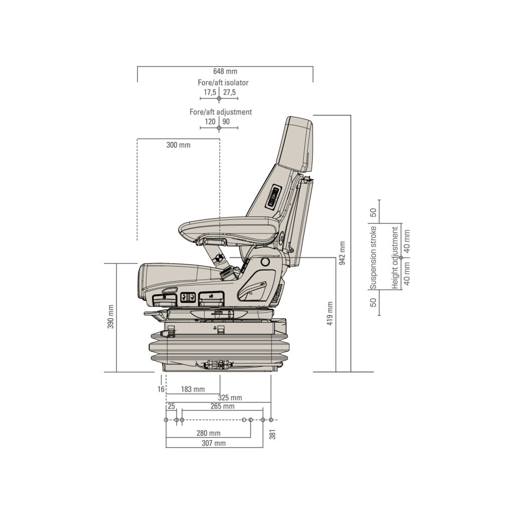 Grammer Maximo XT Evolution Active | Jennings Seats